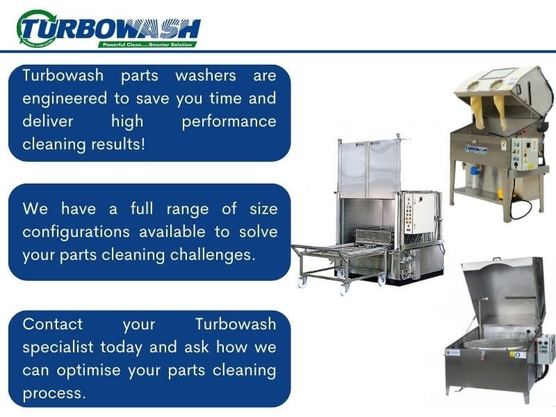 Stainless Steel Parts Cleaning Technology - turbowash.ie